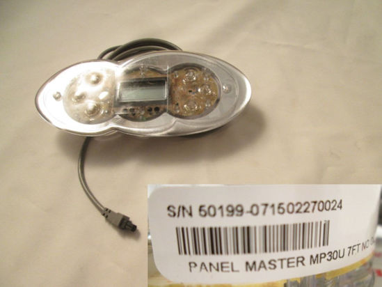 H2X MP30 Control Panel w/o Overlay – Hot Tubs, Inc.